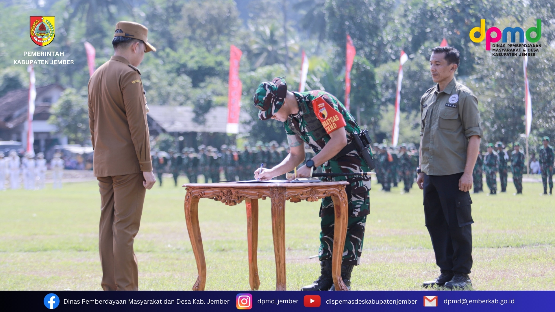 Pelaksanaan Upacara Pembukaan TMMD Ke-124 Tahun 2025 Di Desa Plalangan ...